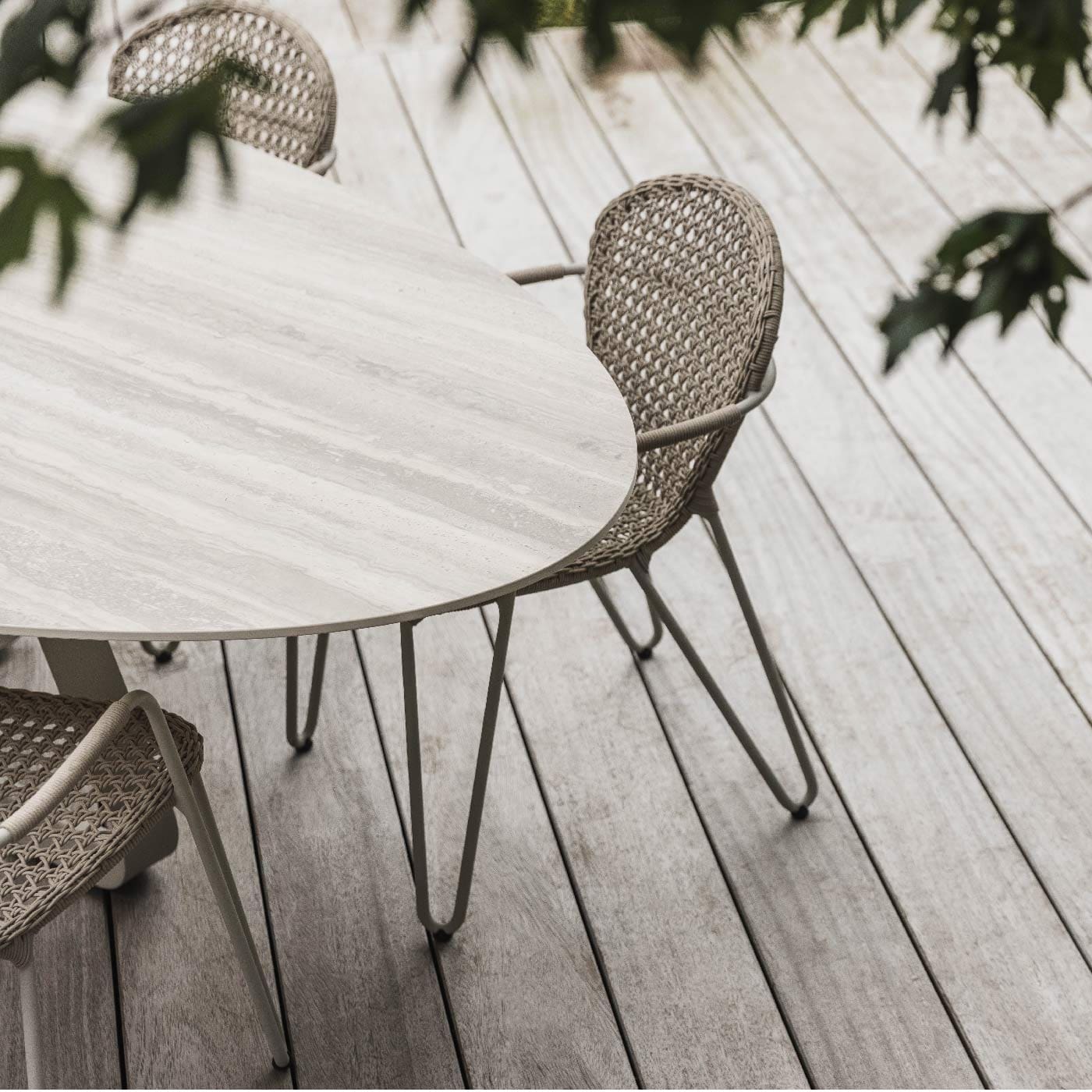 Joli Curve Tables | Luxury Ceramic Tables For Garden & Home