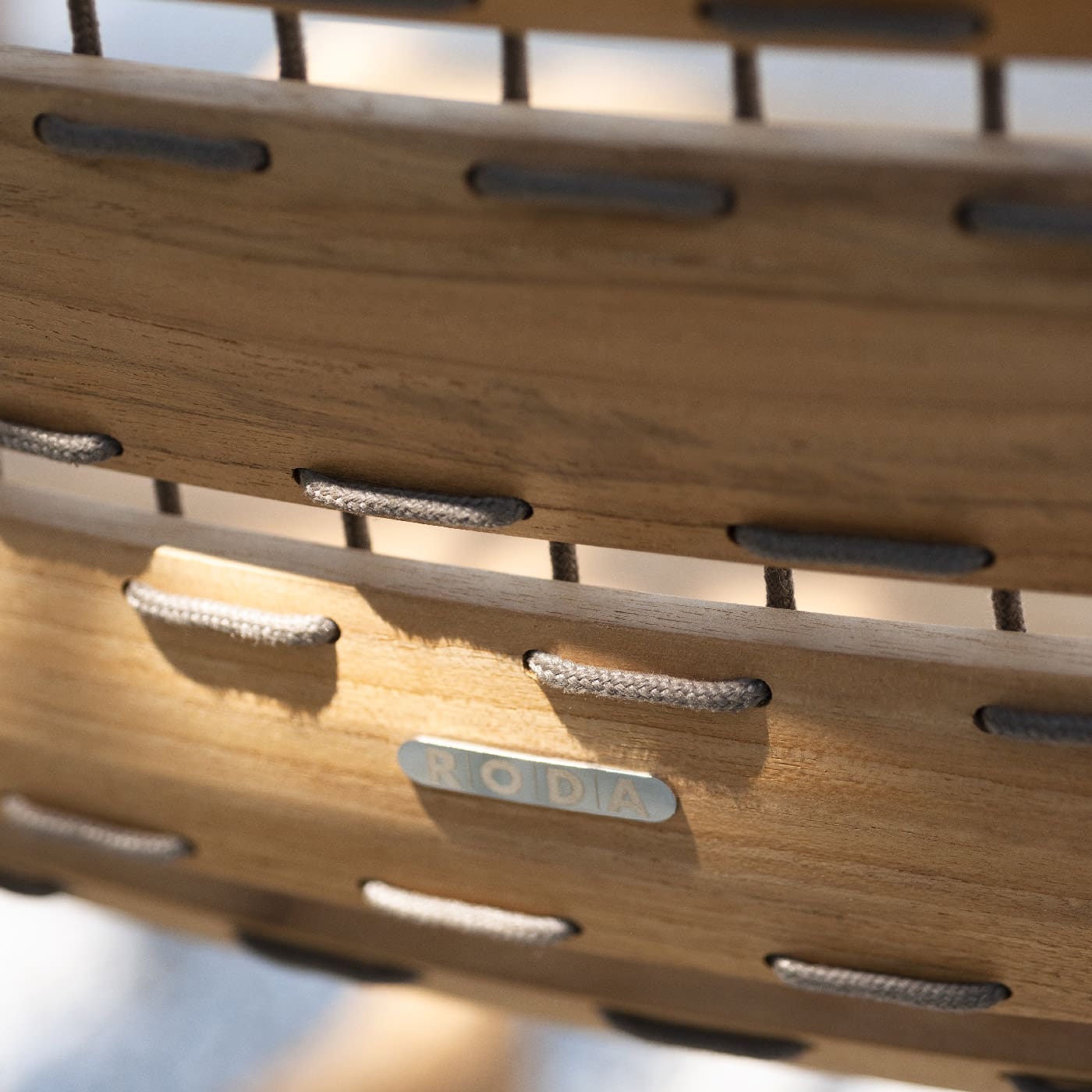 Roda Teseo Dining Table | Chic Artisanal Teak Outdoor Dining